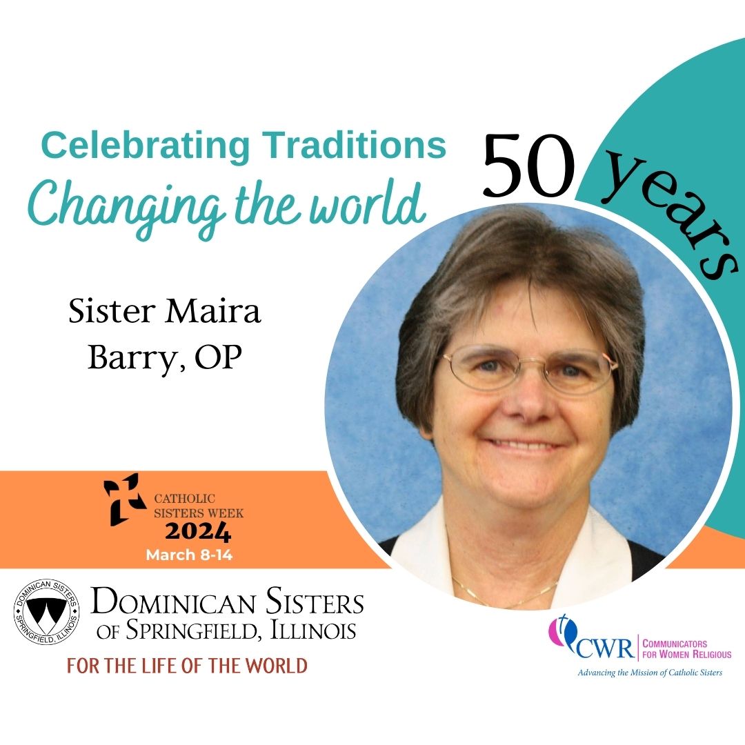 Sister Maira Barry celebrates golden jubilee - Dominican Sisters of ...