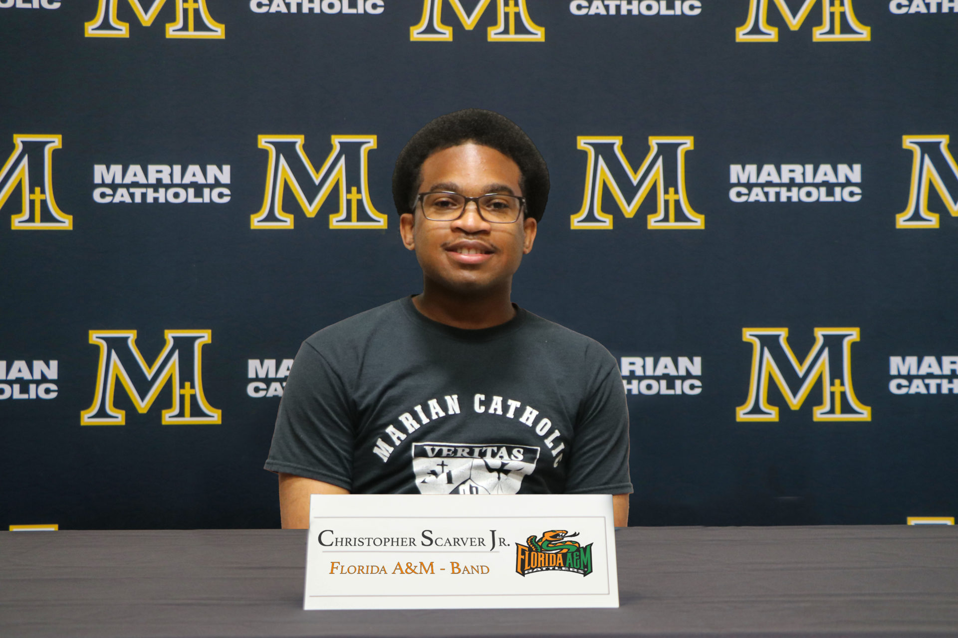 Marian Catholic High School Holds First-Ever Fine Arts Signing Day ...