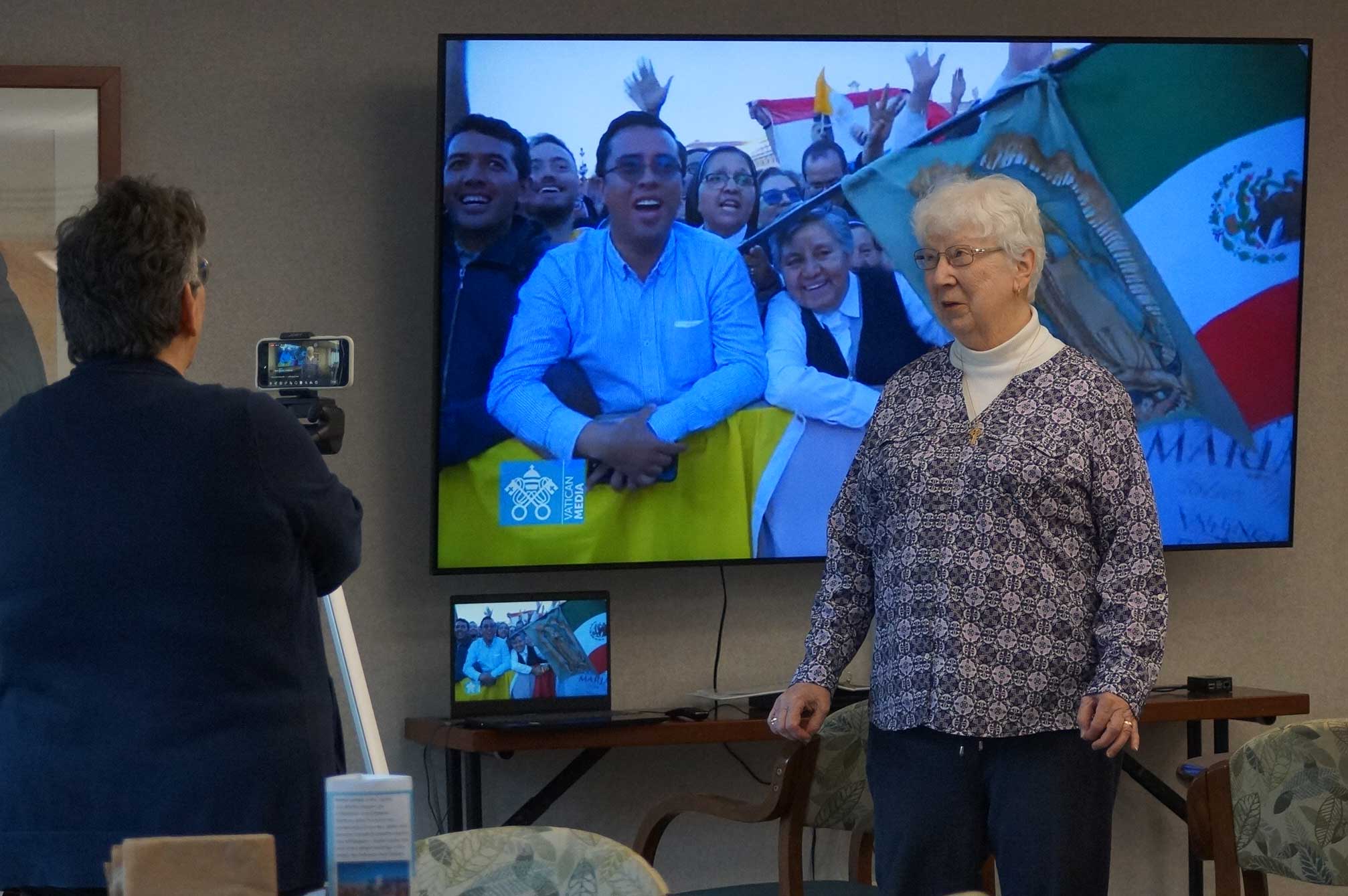 Taking in the news: Dominican Sisters respond to the election of first ...