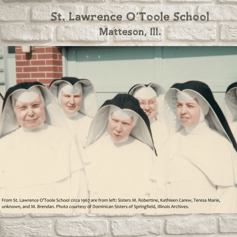 Good Stories: St. Lawrence O'Toole School - Dominican Sisters of Springfield Illinois