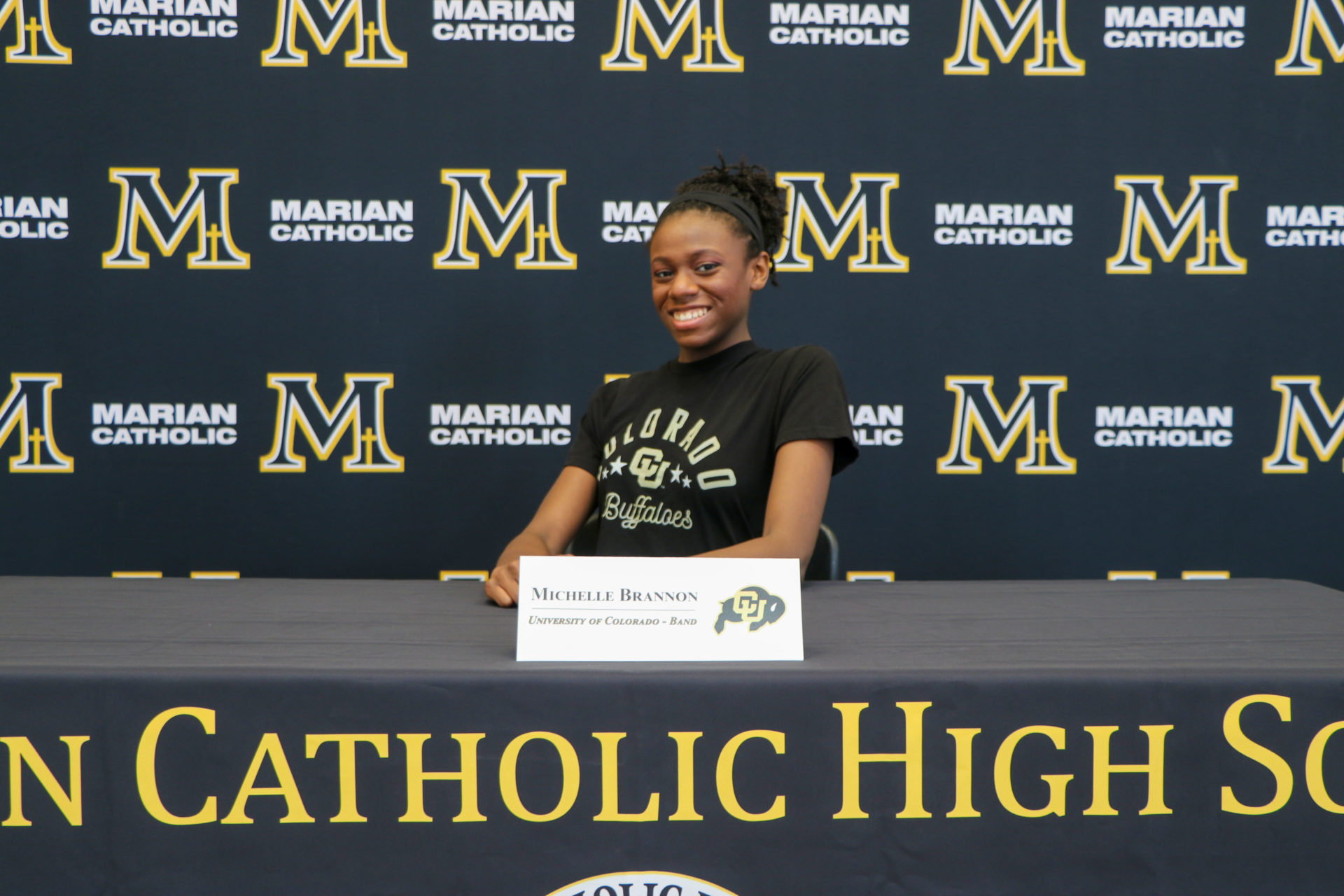 Marian Catholic High School Holds First-Ever Fine Arts Signing Day ...