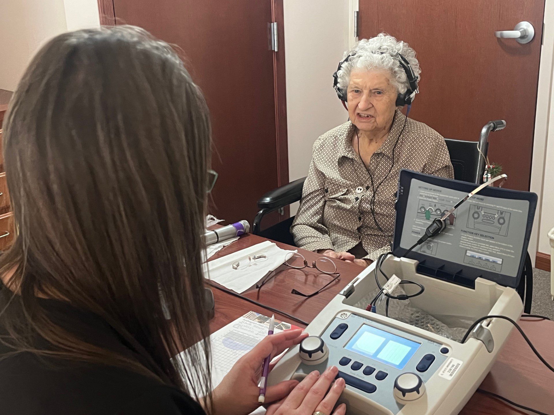 Outreach program by ISU Audiology helps sisters - Dominican Sisters of ...