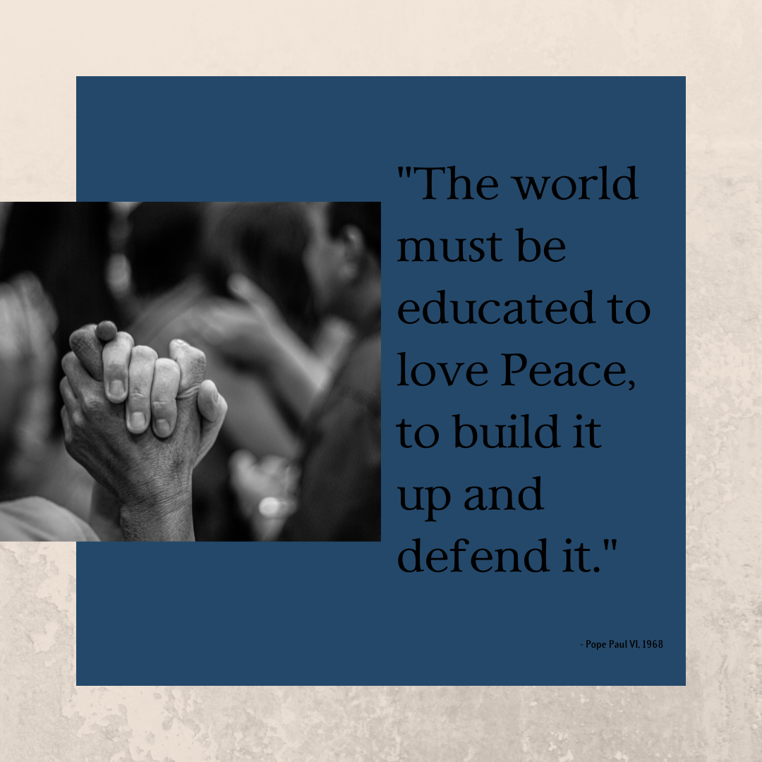 World Day of Peace 2022 - Dominican Sisters of Springfield Illinois