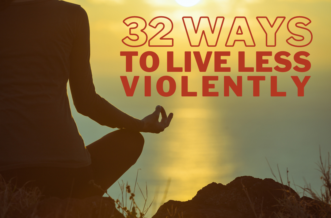 32 Ways to Live Less Violently - Dominican Sisters of Springfield Illinois