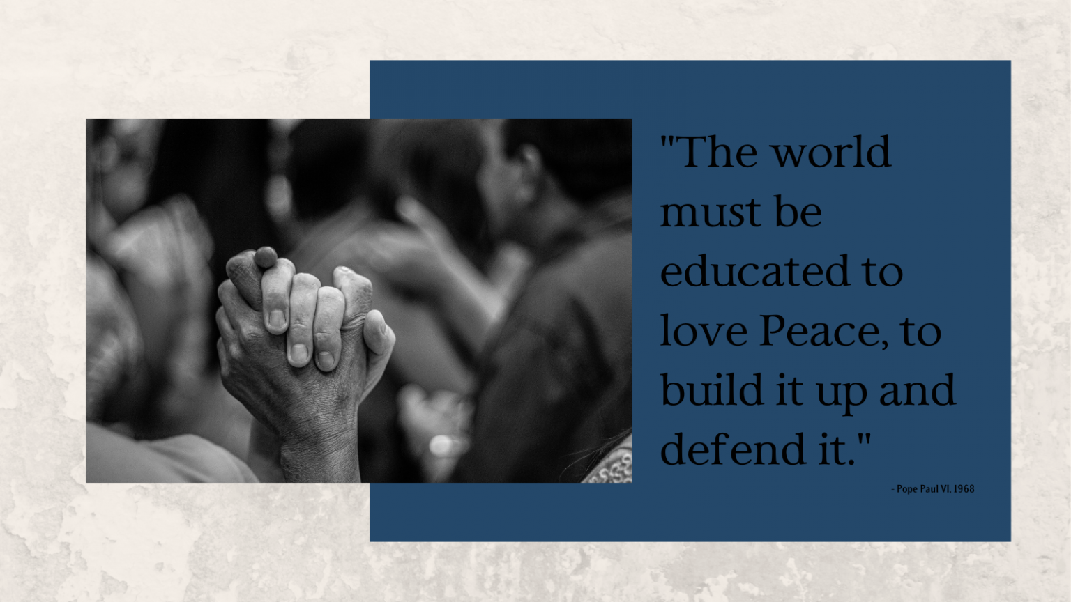 World Day of Peace 2022 - Dominican Sisters of Springfield Illinois