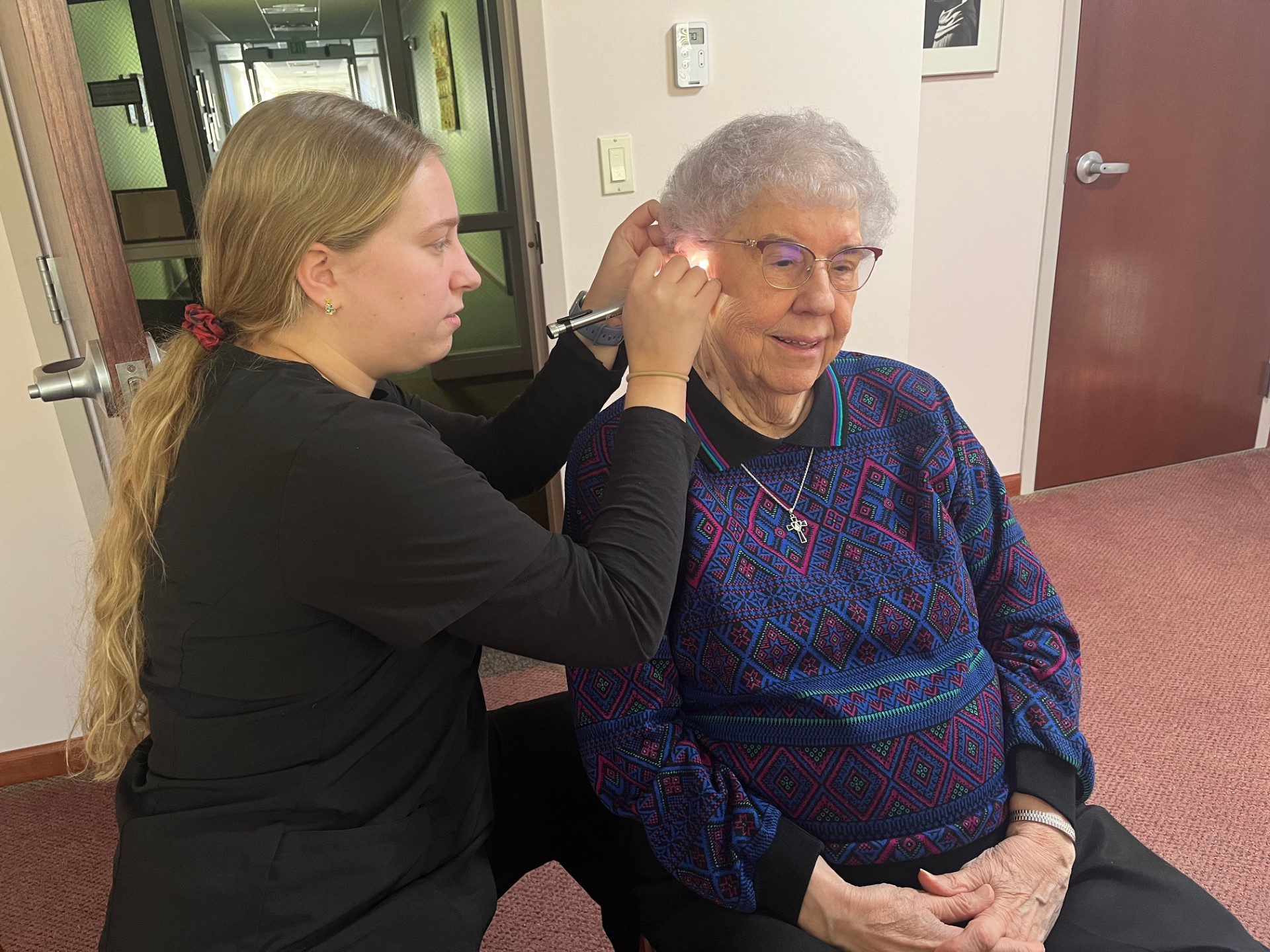 Outreach program by ISU Audiology helps sisters - Dominican Sisters of ...