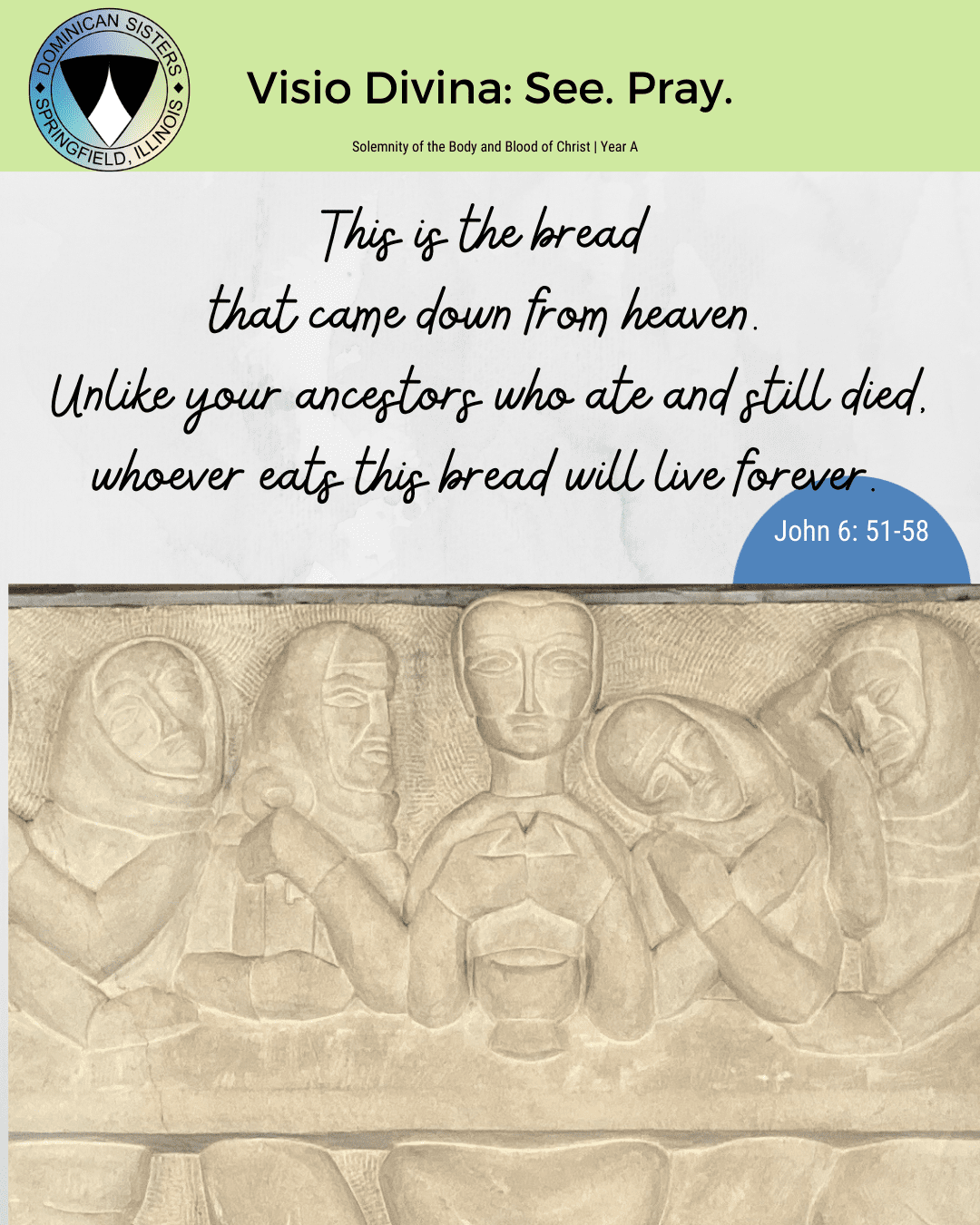 Visio Divina: Seeing as Prayer - Dominican Sisters of Springfield Illinois